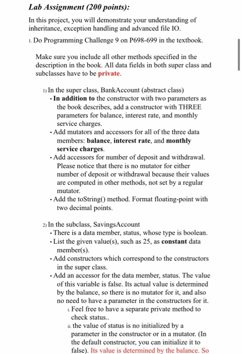 Solved Lab Assignment (200 points): In this project, you | Chegg.com