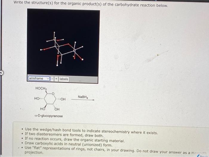 Solved Write the structure(s) for the organic product(s) of | Chegg.com