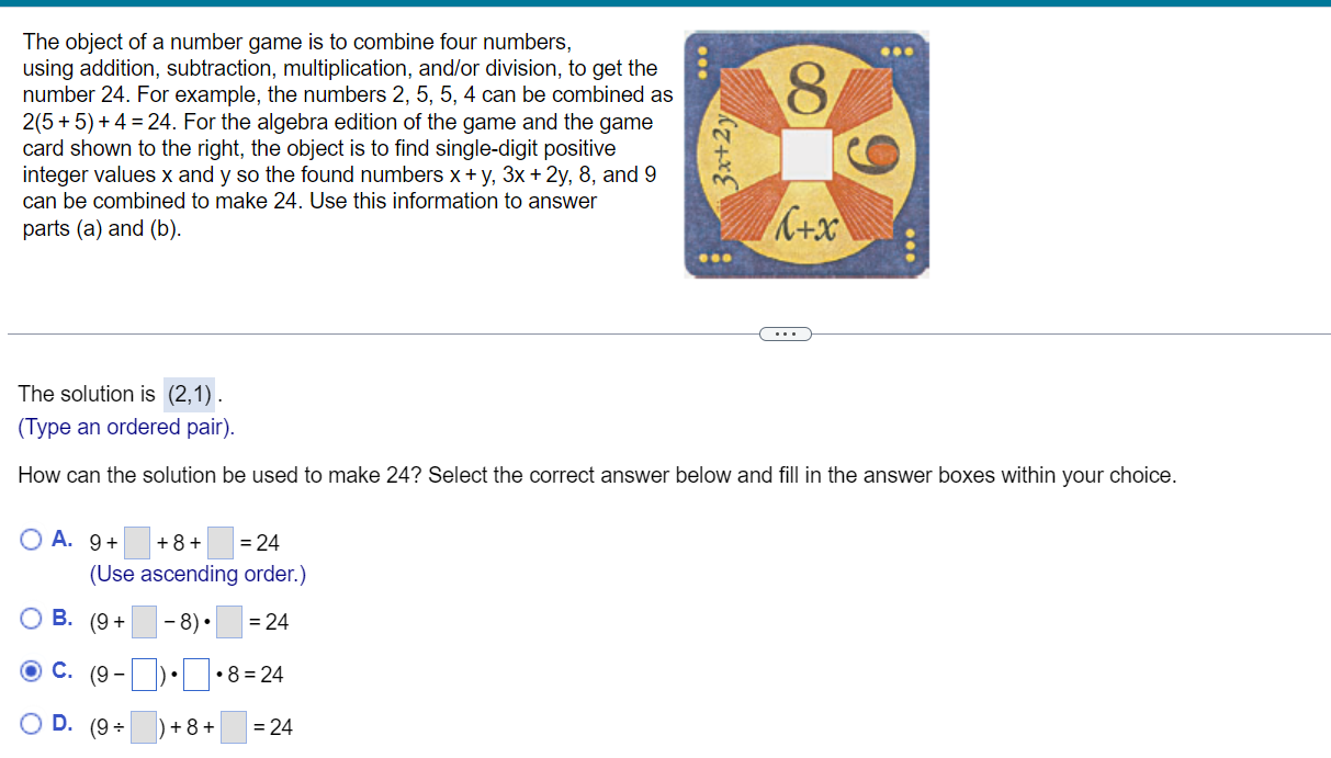 I need help solving this last part. I already solved | Chegg.com