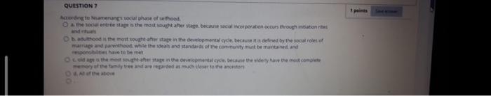 Solved #pos QUESTION 7 According to cameran ocuphase of | Chegg.com