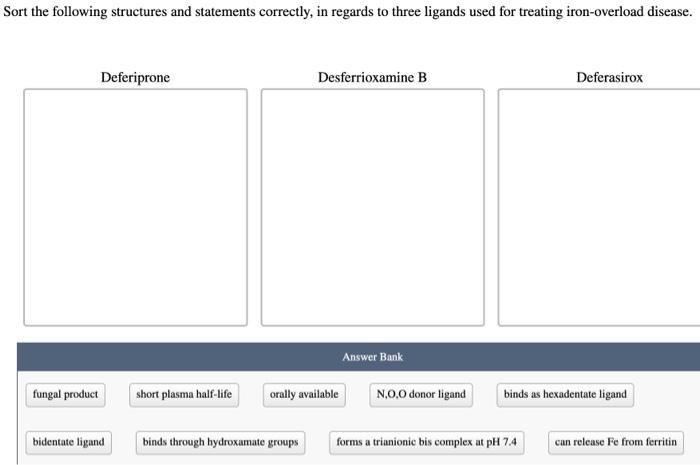 Solved Sort the following structures and statements | Chegg.com