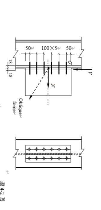 Solved A bolted joint subjected to an oblique tensile force | Chegg.com