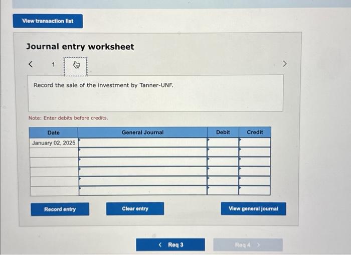 Solved Journal entry worksheet Prepare any journal entry | Chegg.com