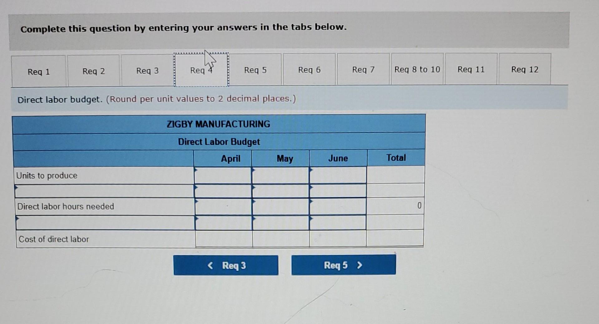 [Solved]: Problem 20-4A (Algo) Manufa