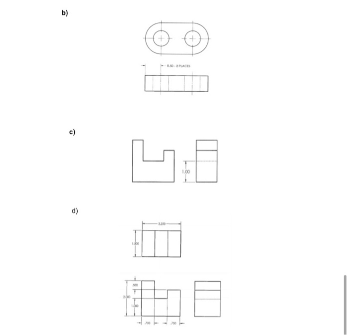 Solved Dimensioning (12 points) Dimensioning Error Examples | Chegg.com