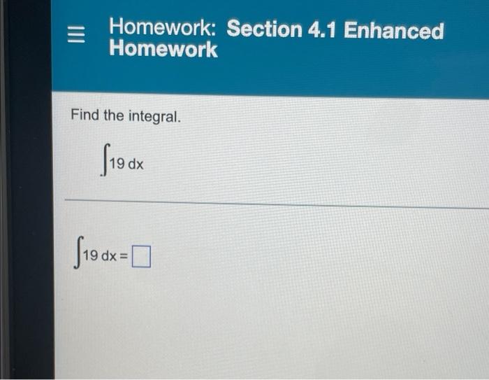 Solved Homework Section 4 1 Enhanced Homework Find The