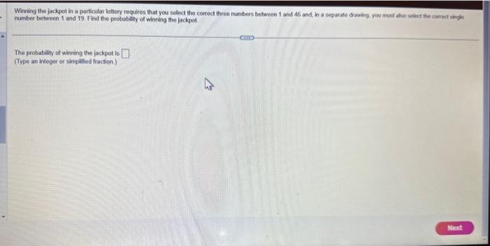 Solved number between 1 and 19 . Find the probabilit of | Chegg.com