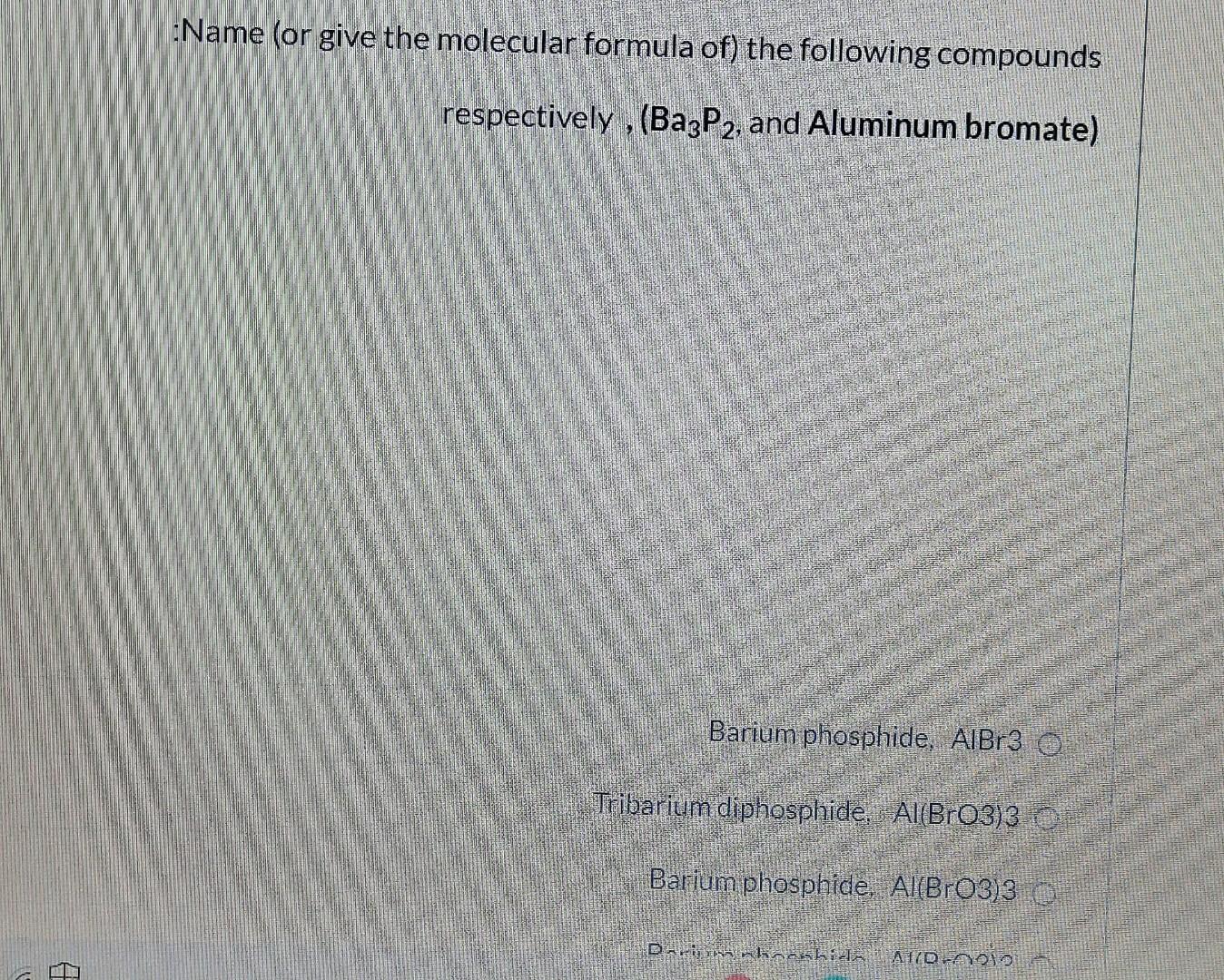 Solved Name (or give the molecular formula of) the following | Chegg.com