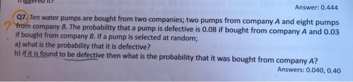 Solved Note: use Total Probability, and Bayes' theorem to | Chegg.com