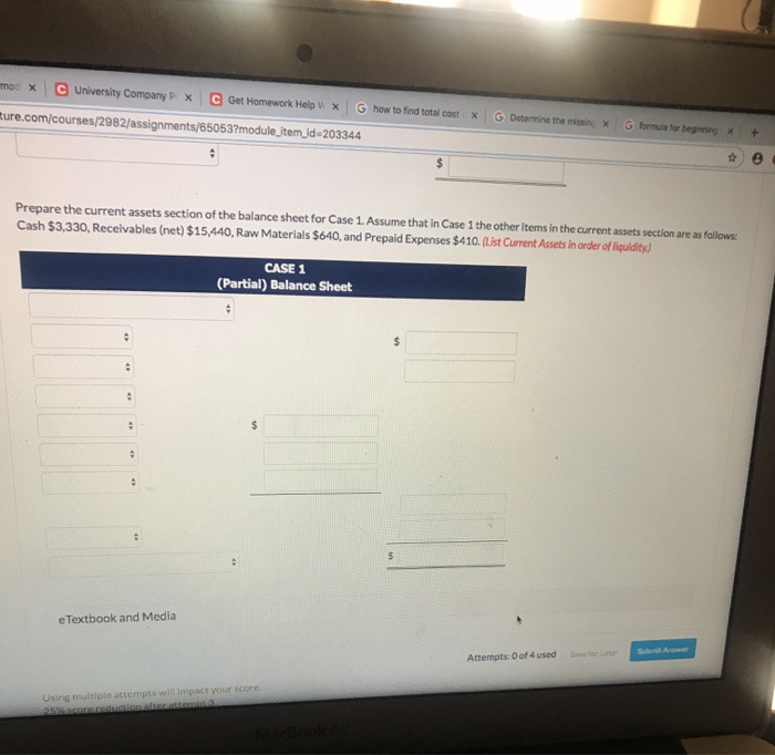 Solved 50537moo X C University Company P X Get Homework Chegg