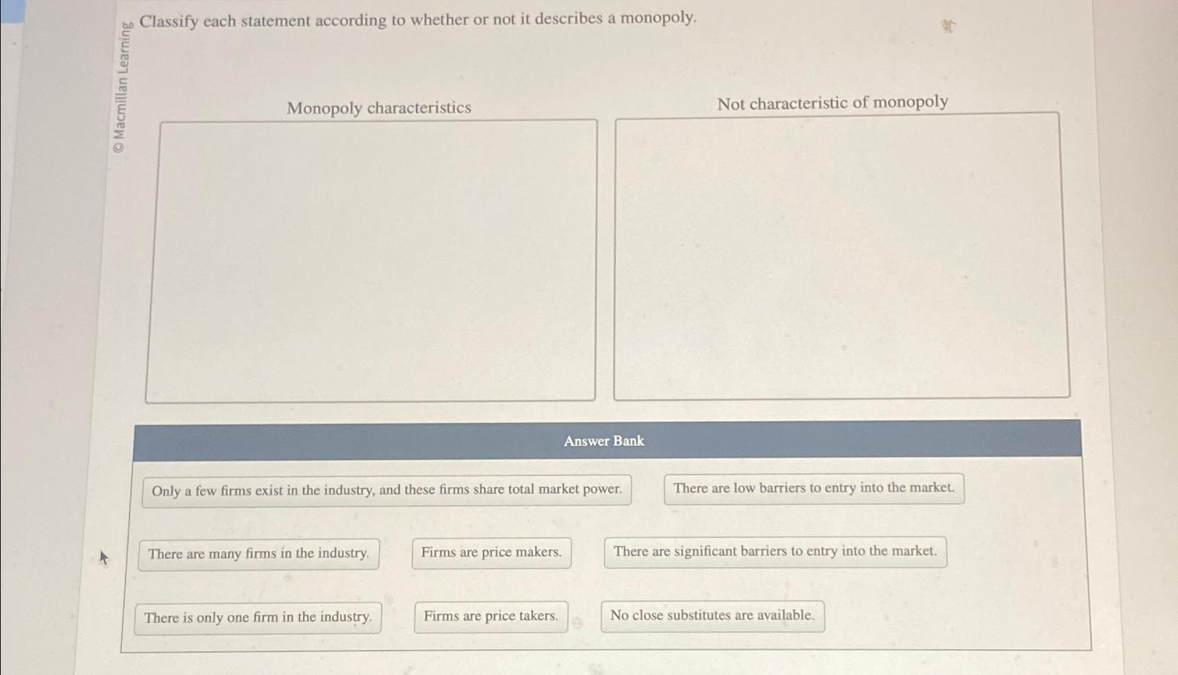 Solved EC Classify each statement according to whether or | Chegg.com