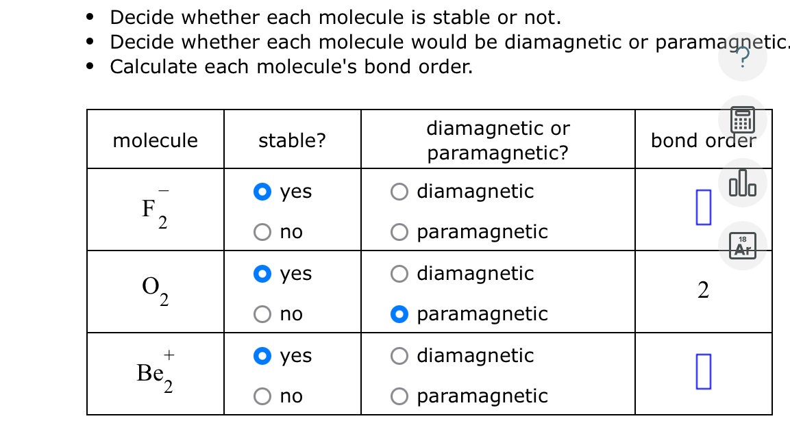 Solved Decide whether each molecule is stable or not.Decide | Chegg.com Solved Decide whether each molecule is stable or not.Decide | Chegg.com