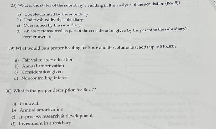 Solved 24) What is the proper description for Box 1 above? | Chegg.com