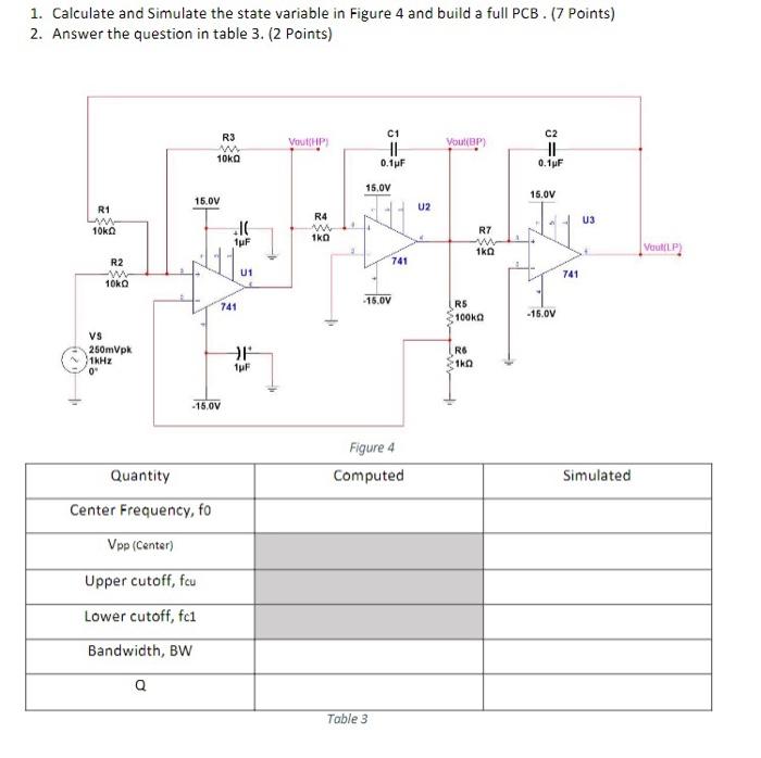 1. Calculate and Simulate the state variable in | Chegg.com