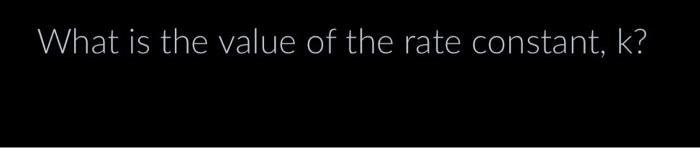 Solved Initial Rate Data At 25∘c Are Listed In The Table For