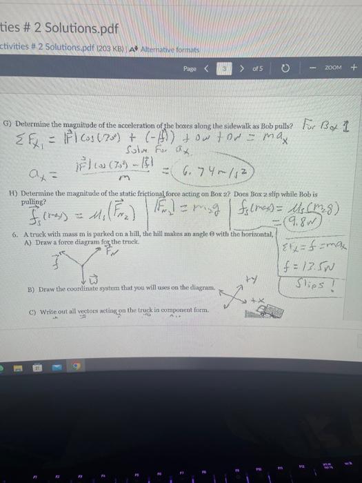 Solved this has the solutions with it, i just need further | Chegg.com