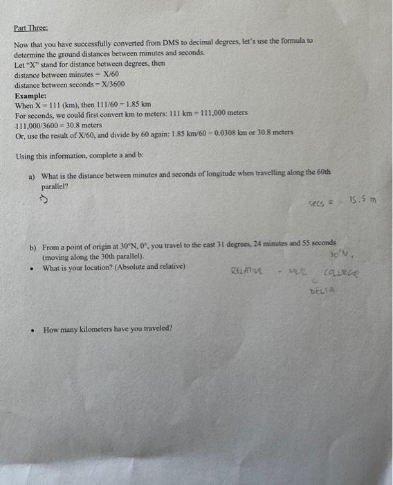 Solved Part Three: Now that you have successfully converted | Chegg.com
