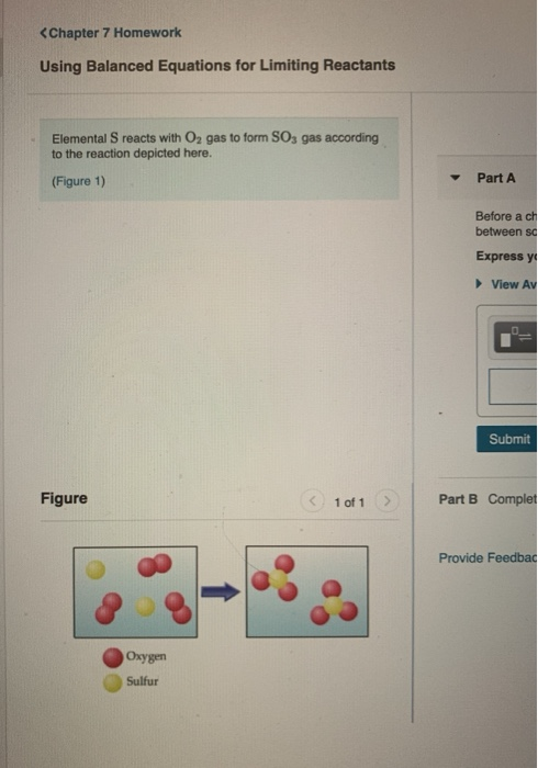 Solved View Av Submit Part B Complet Figure 1 of 1 Provide | Chegg.com