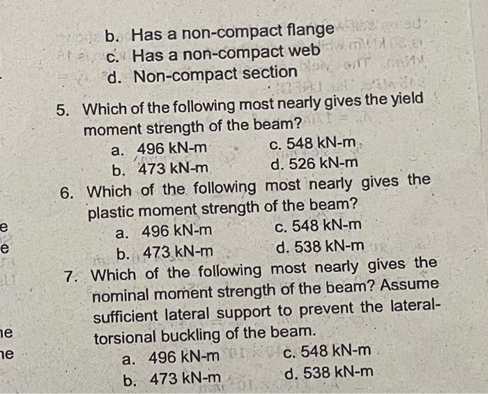 Solved Situation 2: The beam has the following section | Chegg.com