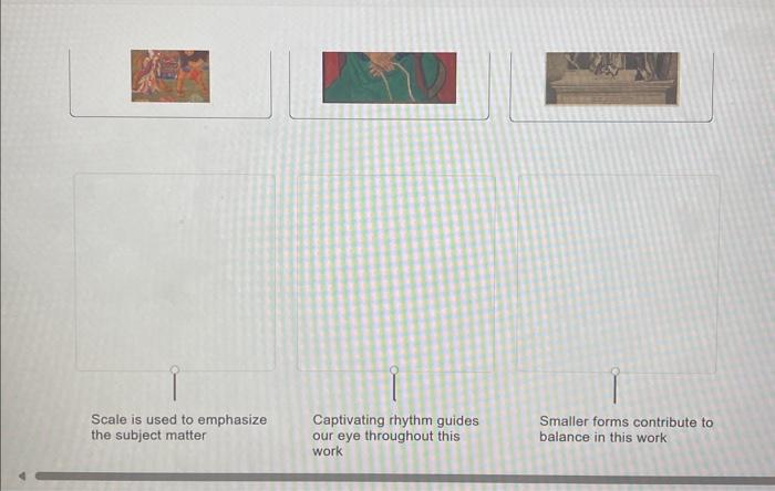Scale is used to emphasize the subject matter | Chegg.com