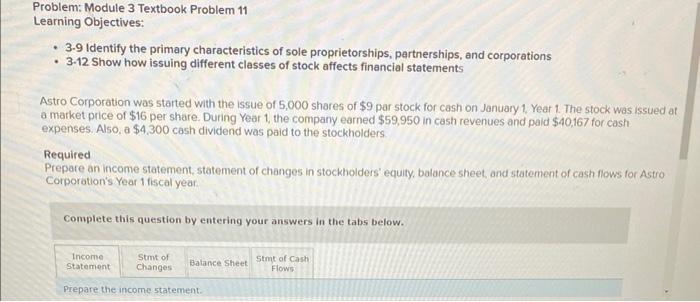 Solved Problem: Module 3 Textbook Problem 11 Learning | Chegg.com