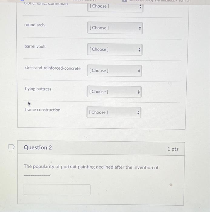 Match the definition with the correct vocabulary | Chegg.com