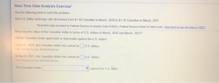 Solved Real-Time Data Analysis Exercise Use the following | Chegg.com