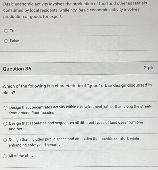 Solved Basic economic activity involves the production of | Chegg.com