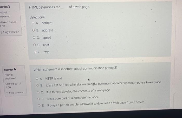 Solved What do you call the software that interprets HTML | Chegg.com
