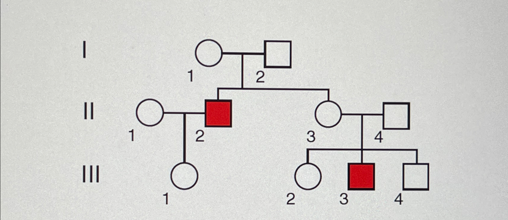 Solved Given that the trait displayed in this pedigree is | Chegg.com