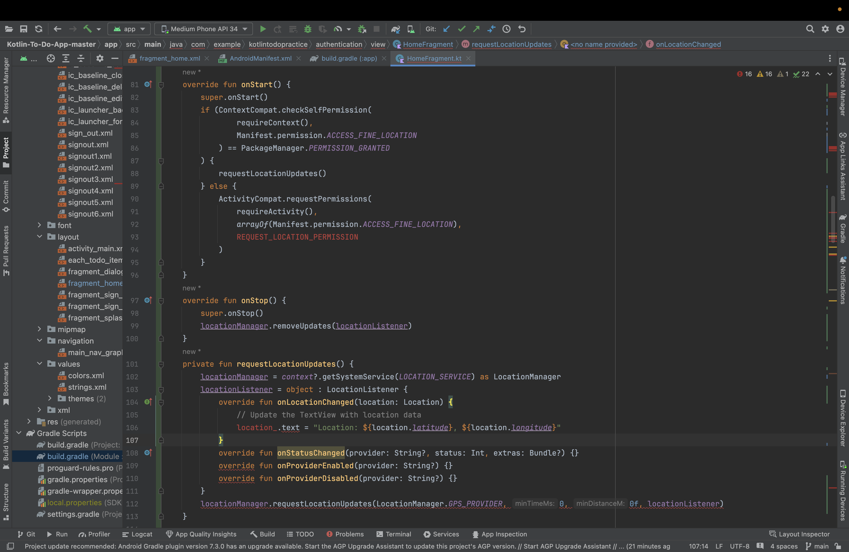 Solved I have this Code private lateinit var | Chegg.com