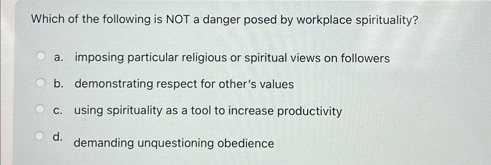 Solved Which of the following is NOT a danger posed by | Chegg.com