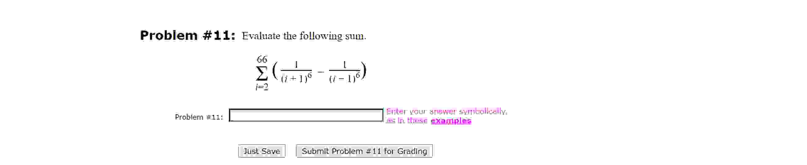 Solved Problem #11: Evaluate the following | Chegg.com