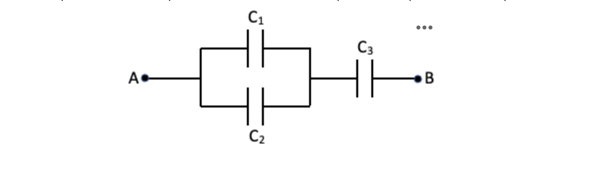 Solved If C1 = ﻿C2 = ﻿C3 = 16 ﻿nF, ﻿calculate the equivalent | Chegg.com