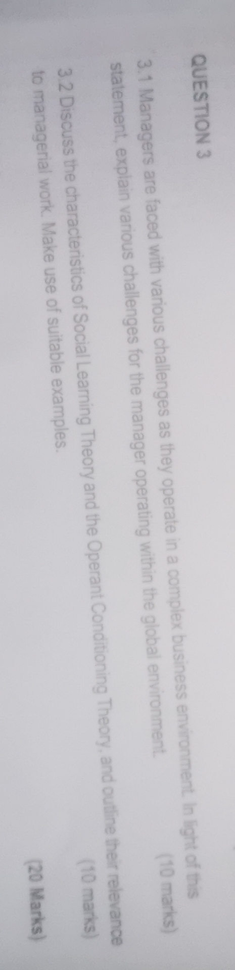Solved QUESTION 3 ﻿statement, explain various challenges for | Chegg.com