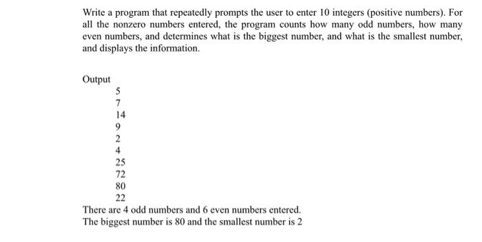 Solved Write a program that repeatedly prompts the user to | Chegg.com Solved Write a program that repeatedly prompts the user to | Chegg.com