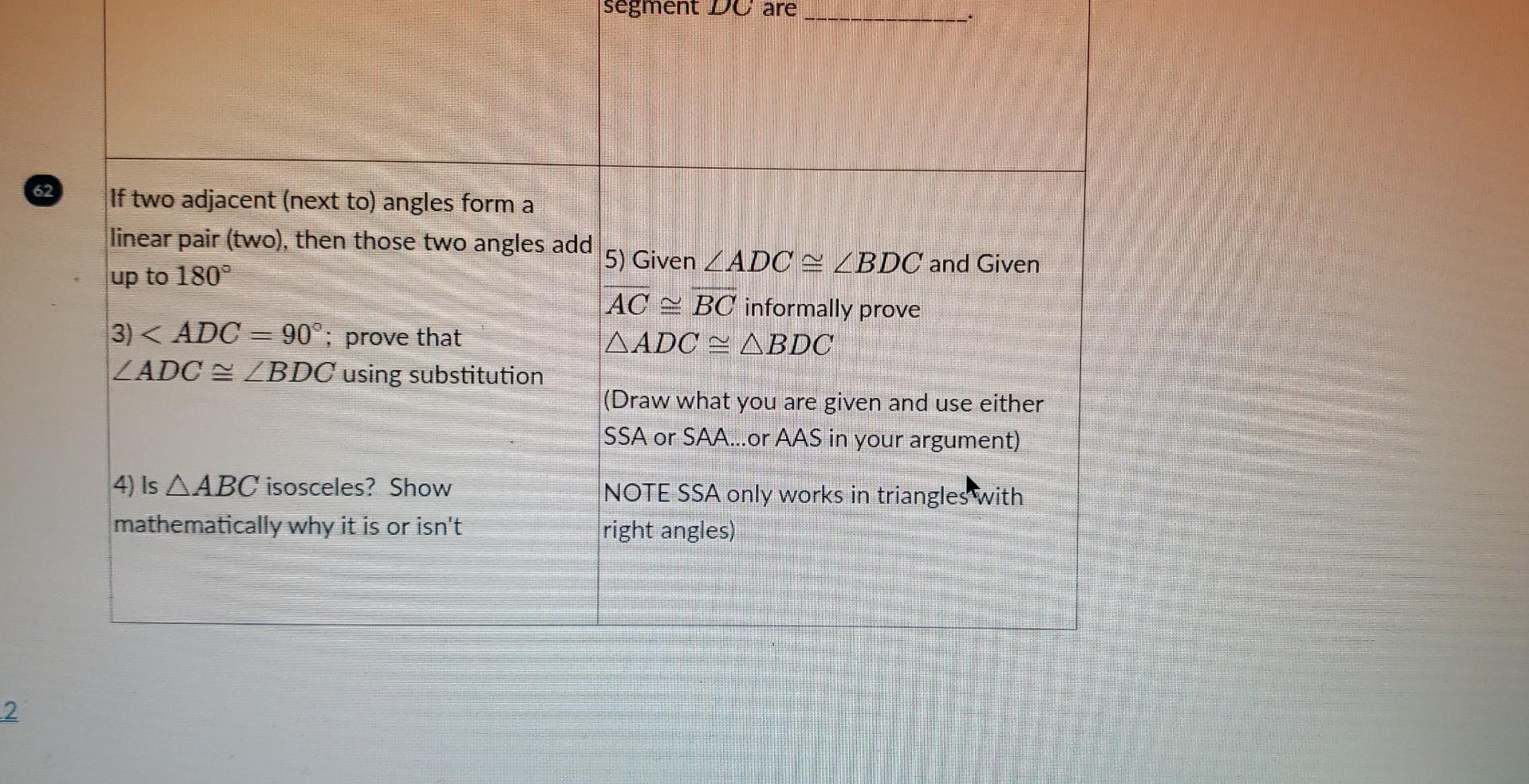 Solved Perpendicular lines form 90% angles 2a) Calculate the | Chegg.com