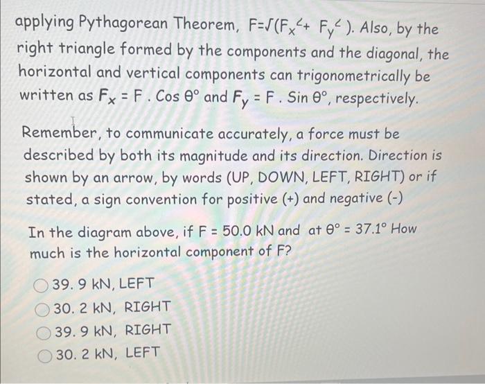 Solved Question 2 ( 2 points) is equivalent to F=Px2+Fy2 | Chegg.com