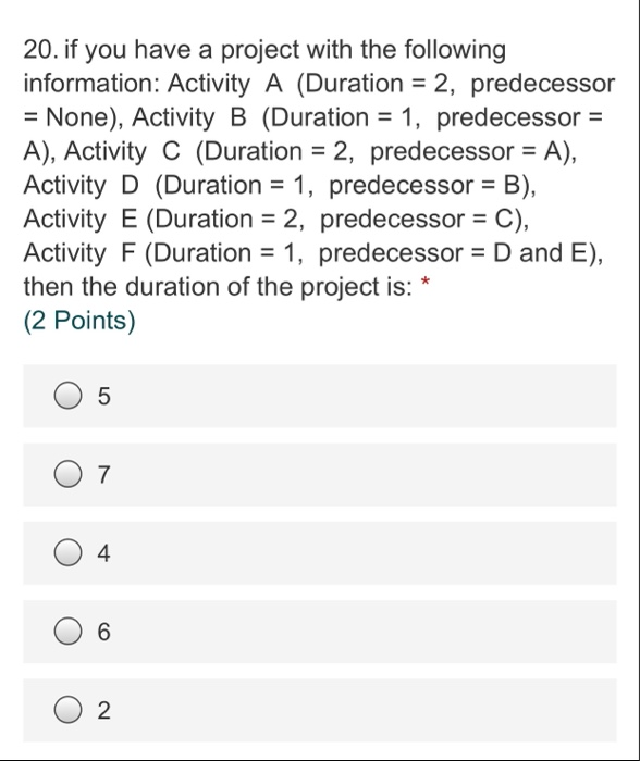 Solved 17 Using Function Point Analysis Estimation Method