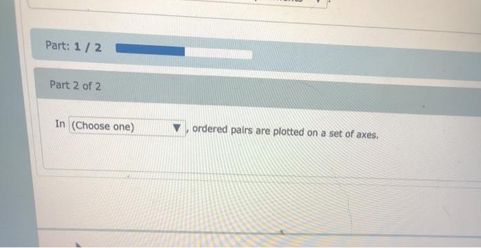 Solved Part 0 2 Part 1 Of 2 Bivariate Data Consist Of Chegg