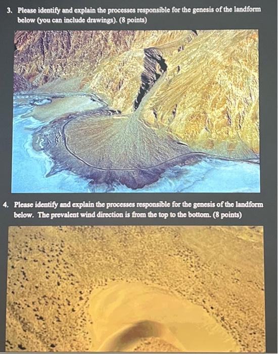 Solved 3. Please identify and explain the processes | Chegg.com