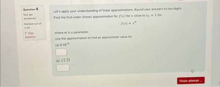 Solved Let's apply your understanding of linear | Chegg.com
