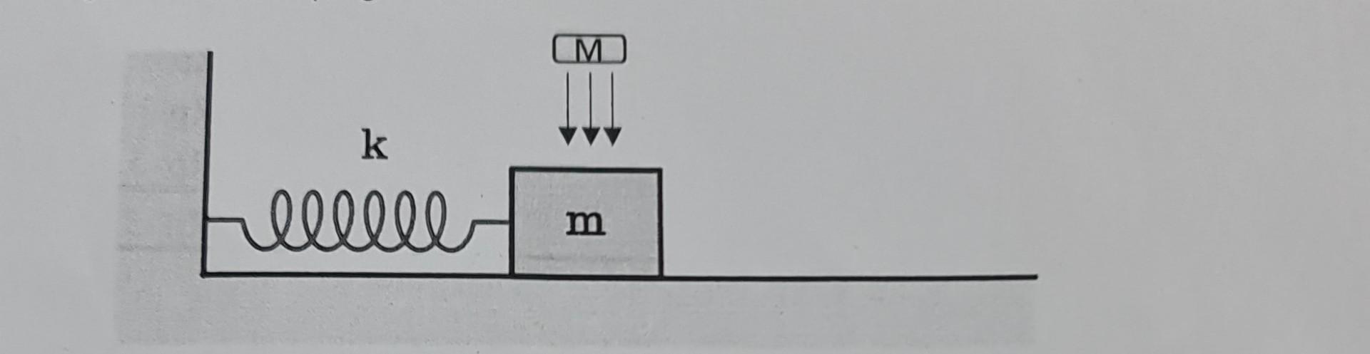 Solved A block with a mass (m) of 10 kg is attached to a | Chegg.com