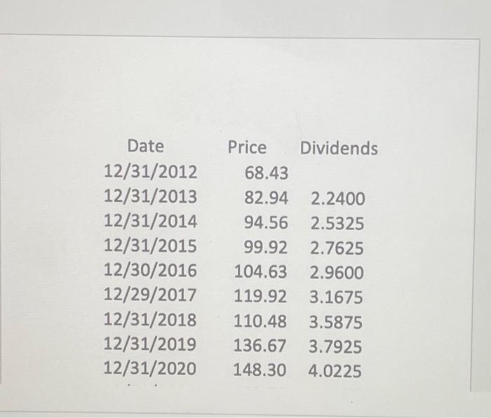 2. (15 pts.) PepsiCo's (ticker symbol = PEP) December | Chegg.com