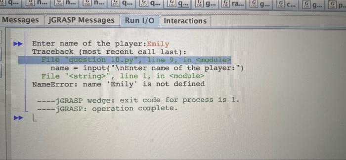 Solved hapter 6 files and Exceptions 10. Golf Scores | Chegg.com