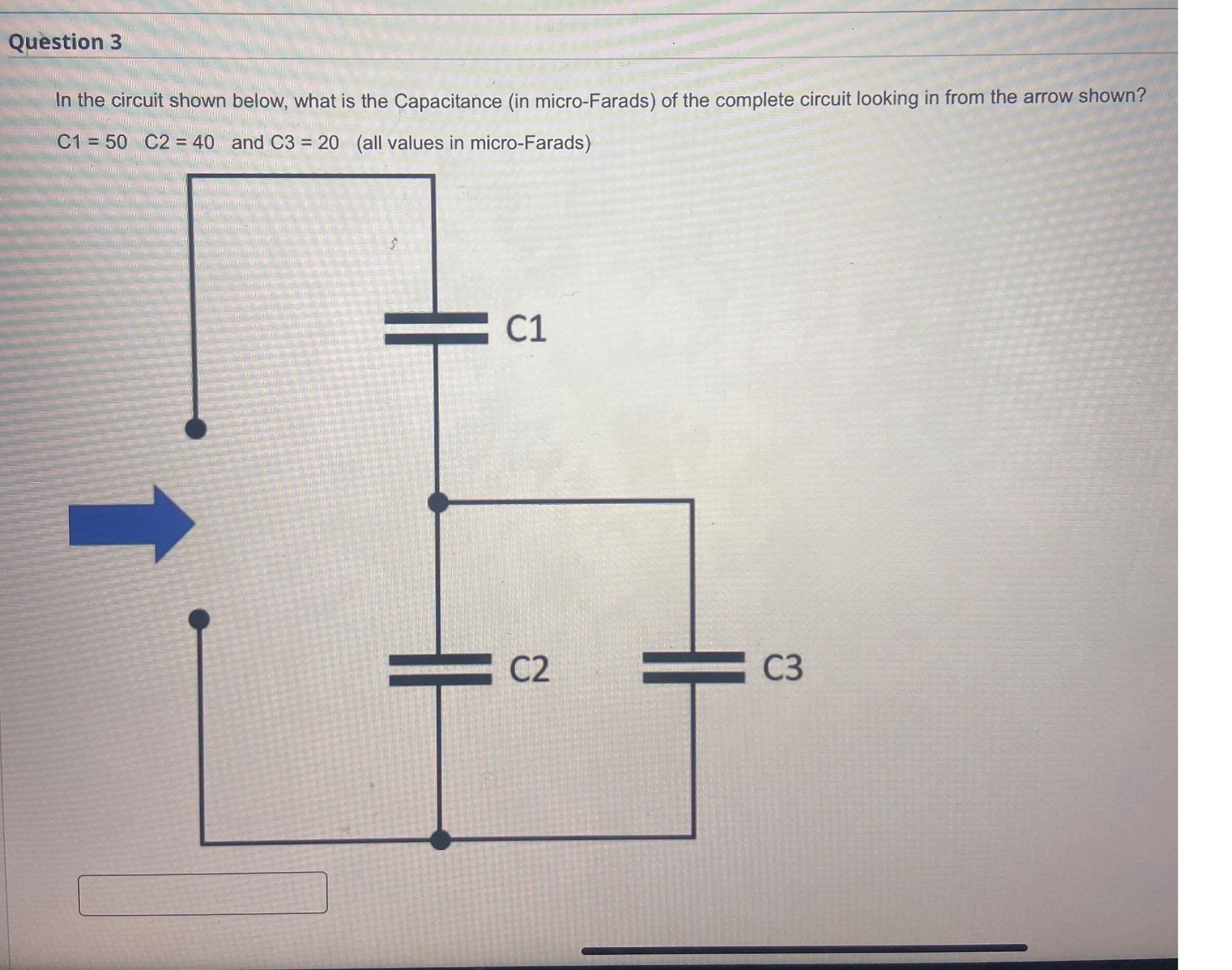 Solved Question 3In the circuit shown below, what is the | Chegg.com