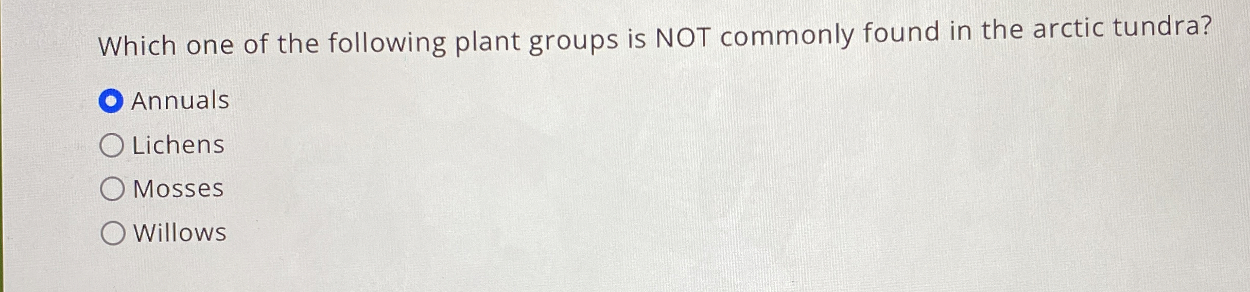 Solved Which one of the following plant groups is NOT | Chegg.com