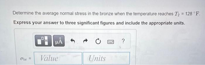 Solved The assembly has the diameters and material make-up | Chegg.com