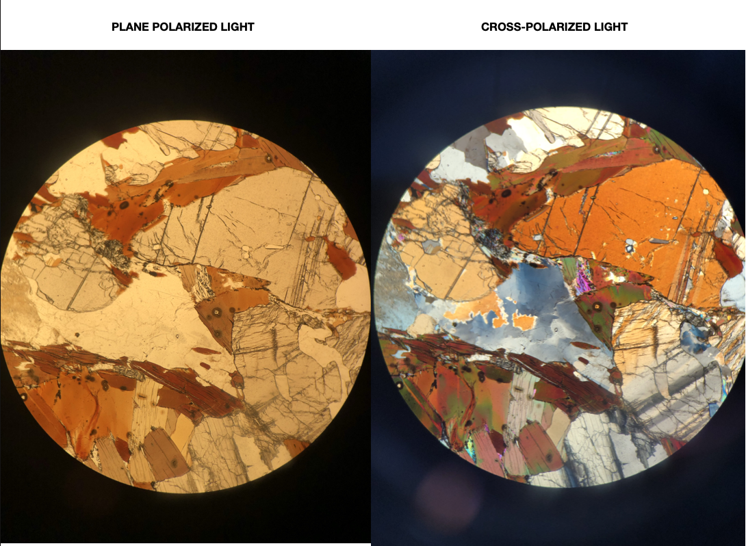Solved Identify and describe the minerals and their | Chegg.com