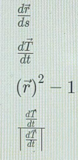 Solved dsdr dtdT (r)2−1 dtdT dtdT | Chegg.com